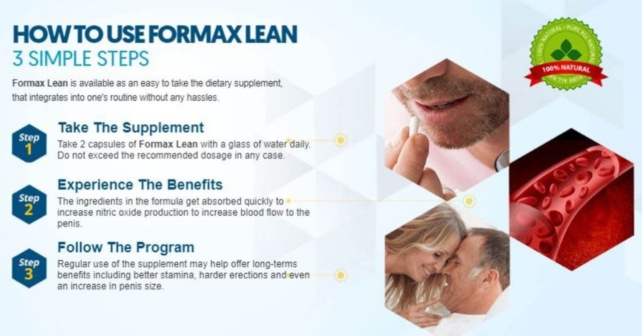 Formax Lean is an organic formula that is created for curing male sexual issues｜robertgriffie｜note