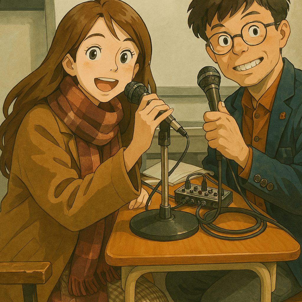 【社会で活躍する大人と繋がるポッドキャスト】 岡山駅前にある奉還町商店街でポッドキャストを収録をしてきました！私のルーツである奉還町に中高生の居場所として民設民営のユースセンターがあります ...