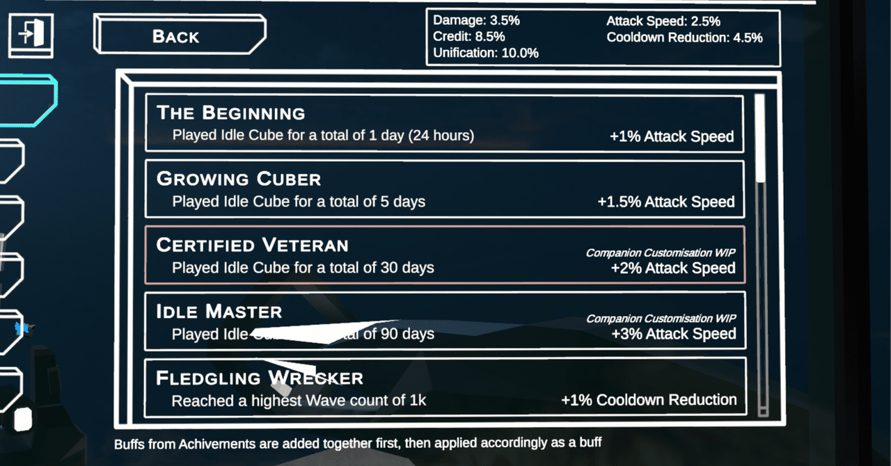 Idle Cube 2025/4/8 +10 ︎︎ N\Update内容まとめ｜じー