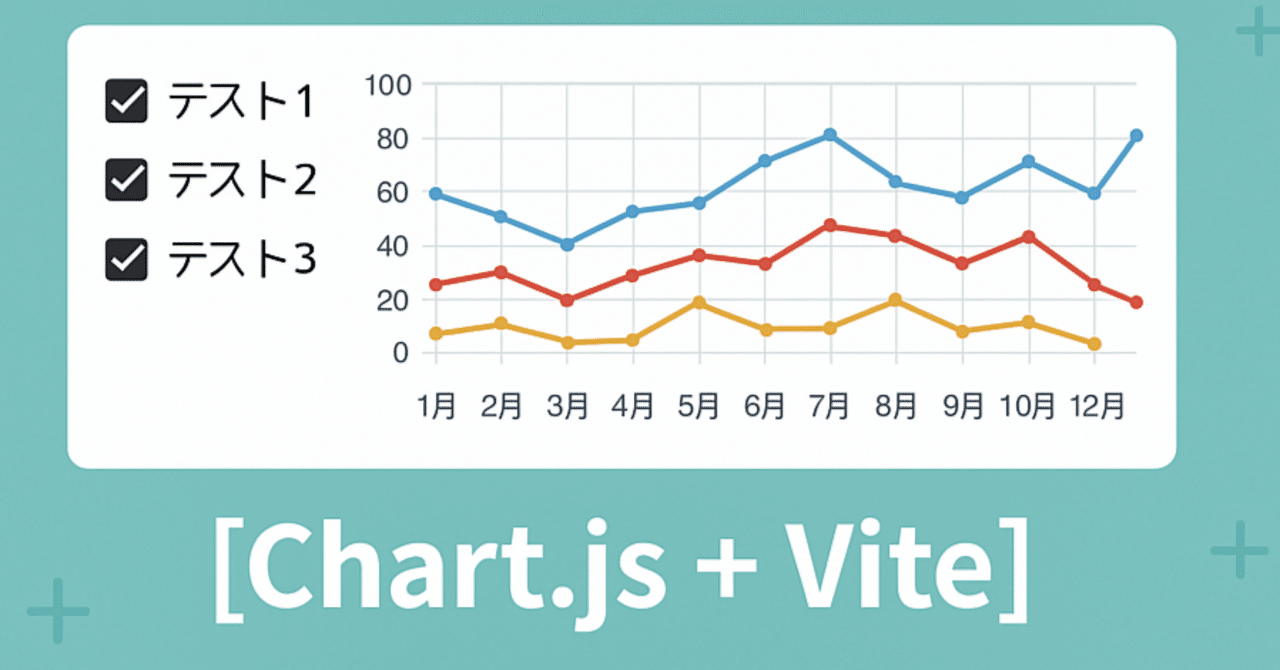 ReactでCSVを読み込んで、チェックボックスで表示切替ができる折れ線グラフを作ってみた【Chart.js + Vite】｜よろず屋亭
