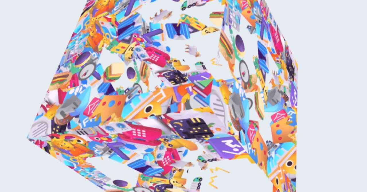 スケッチ「Emoji Cube2.1」投稿しました｜reona396