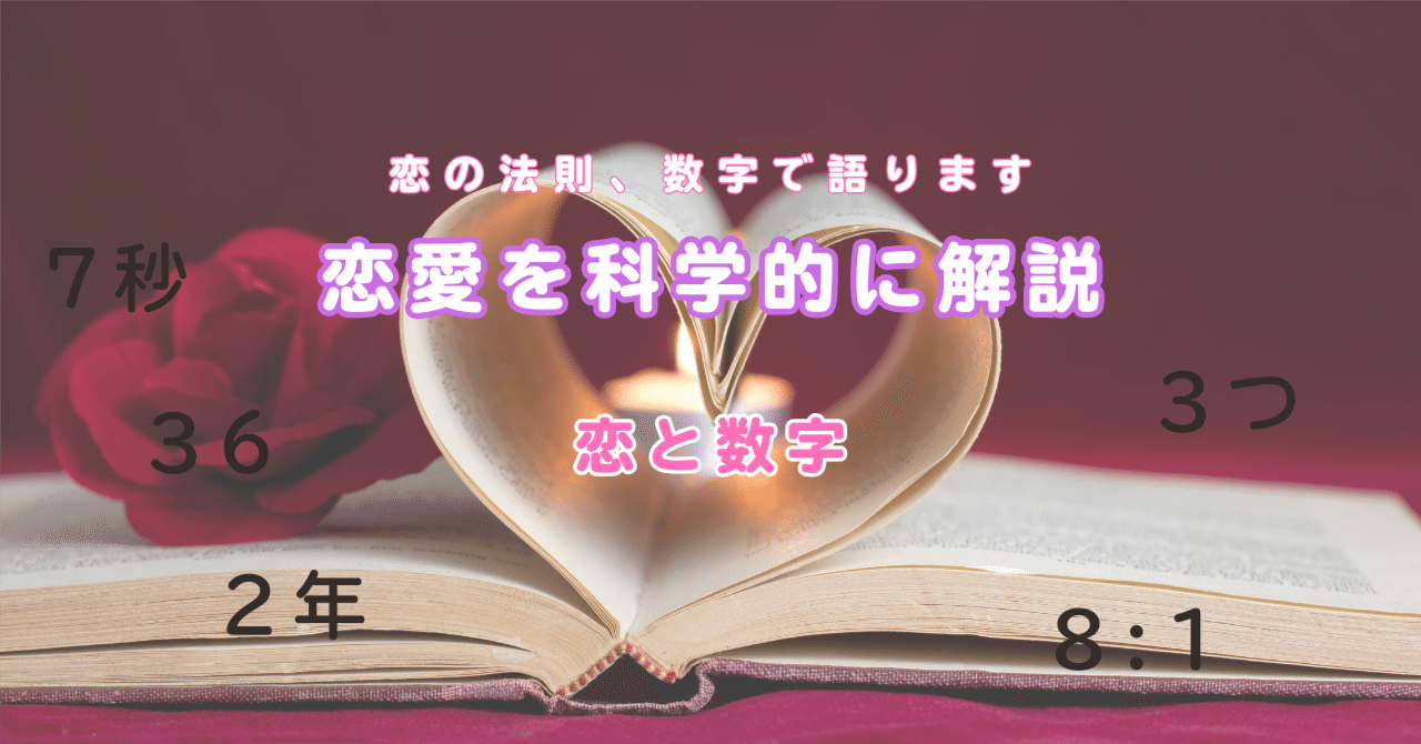 恋と数字｜machi@neco