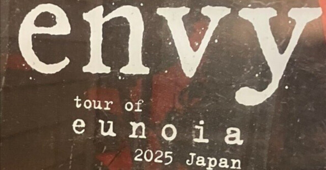 2025年4月4日 envy "tour of eunoia 2025 Japan"｜Tanaka_2020