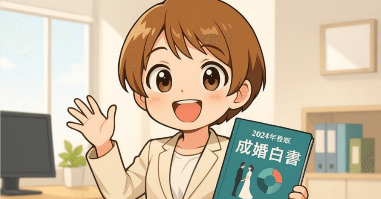 最新の婚活事情、知りたくない？【2024年版 IBJ成婚白書】丁寧に解説！｜結婚物語。仲人T