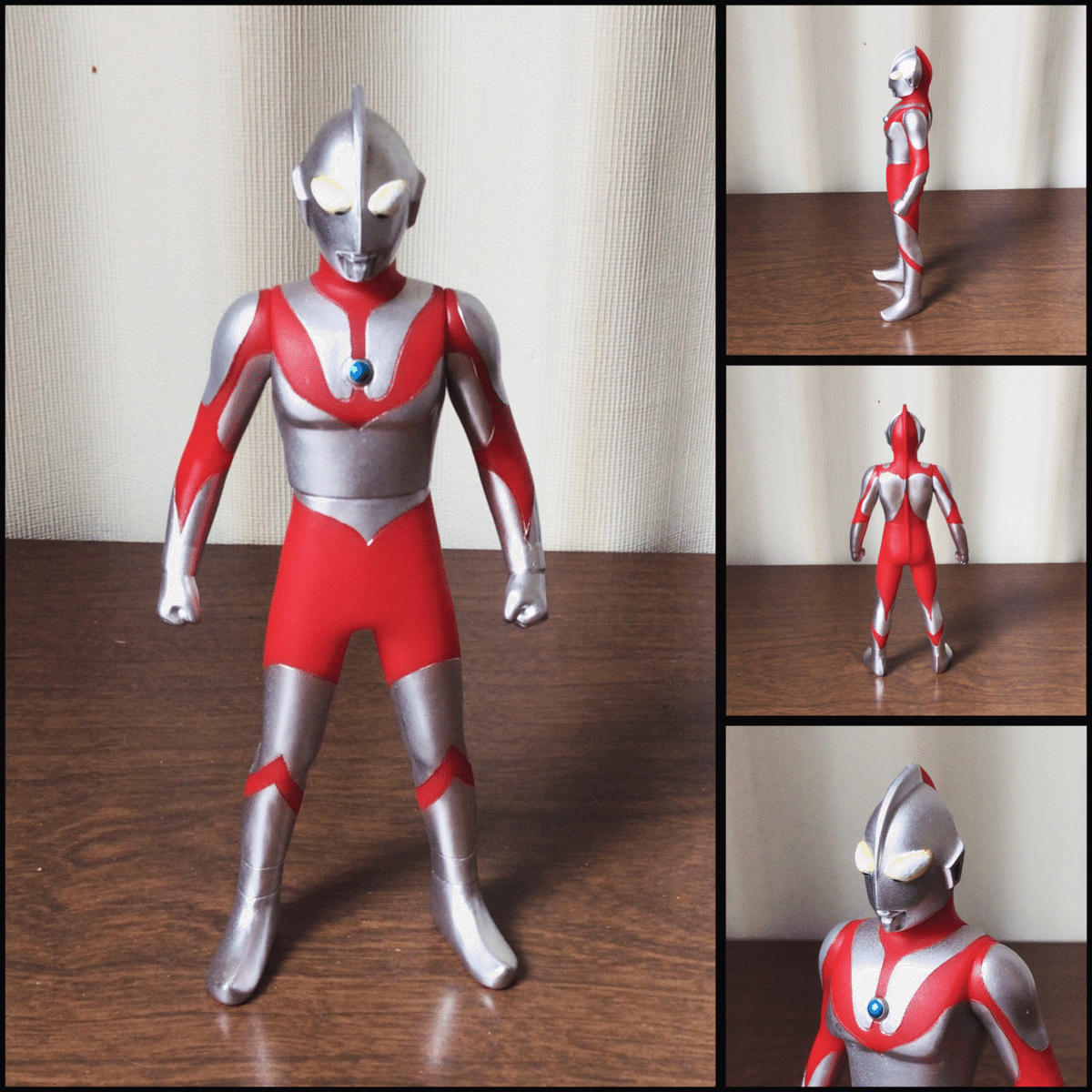 【趣味のソフビリペイント/BANDAIウルトラヒーローシリーズ /ウルトラマン（Bタイプ）】｜スギモト ナオシ Naoshi Sugimoto