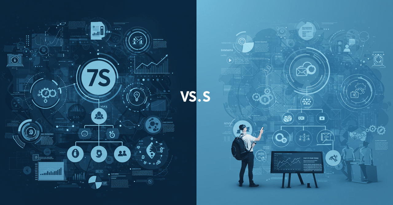 7S分析は時代遅れ?組織課題の本質を見抜く新しい分析手法とは｜blue_truth