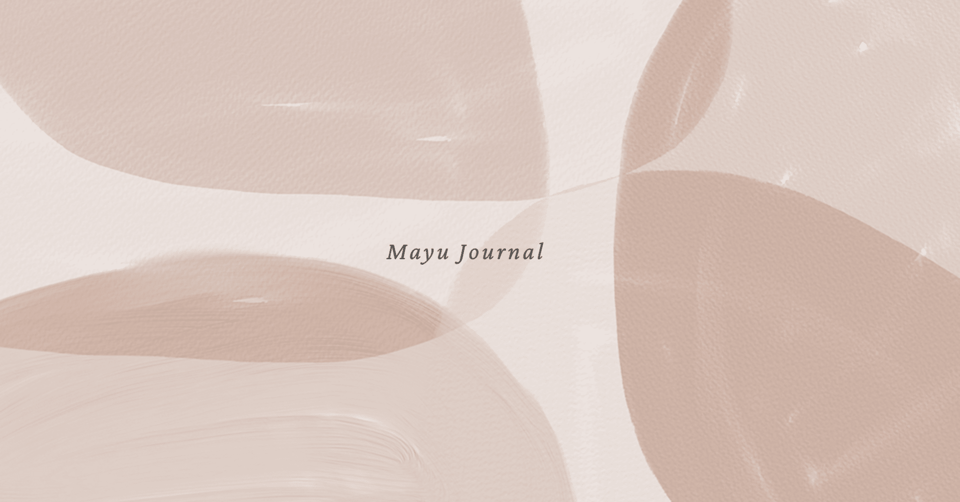 Mayu Journal｜note
