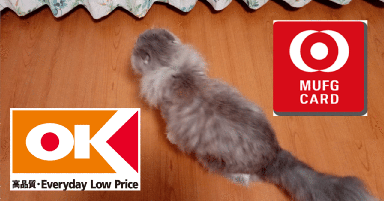 OKストア×三菱UFJカードがヤバ過ぎる件｜ベルル