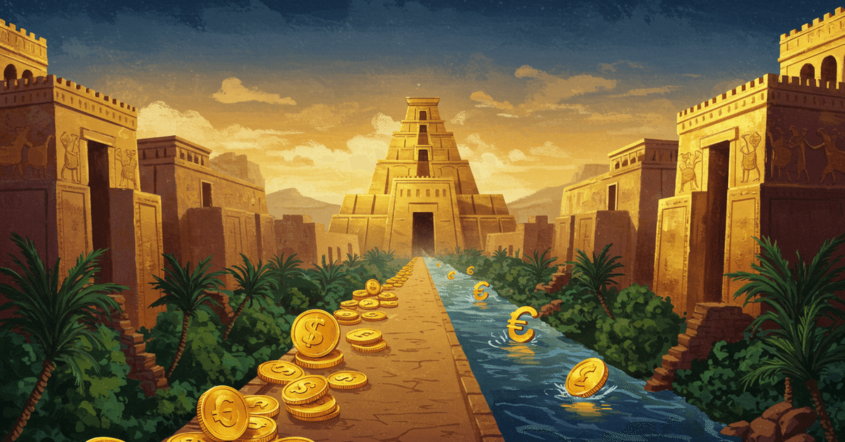 【2025年版】バビロン大富豪の教え漫画のあらすじと5つの黄金法則を解説｜Yusuke｜AI×note