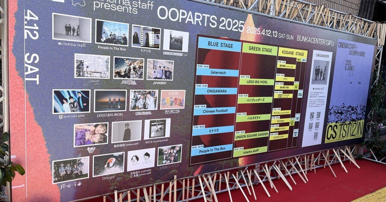 250412 OOPARTS 自分用メモ｜しろみん