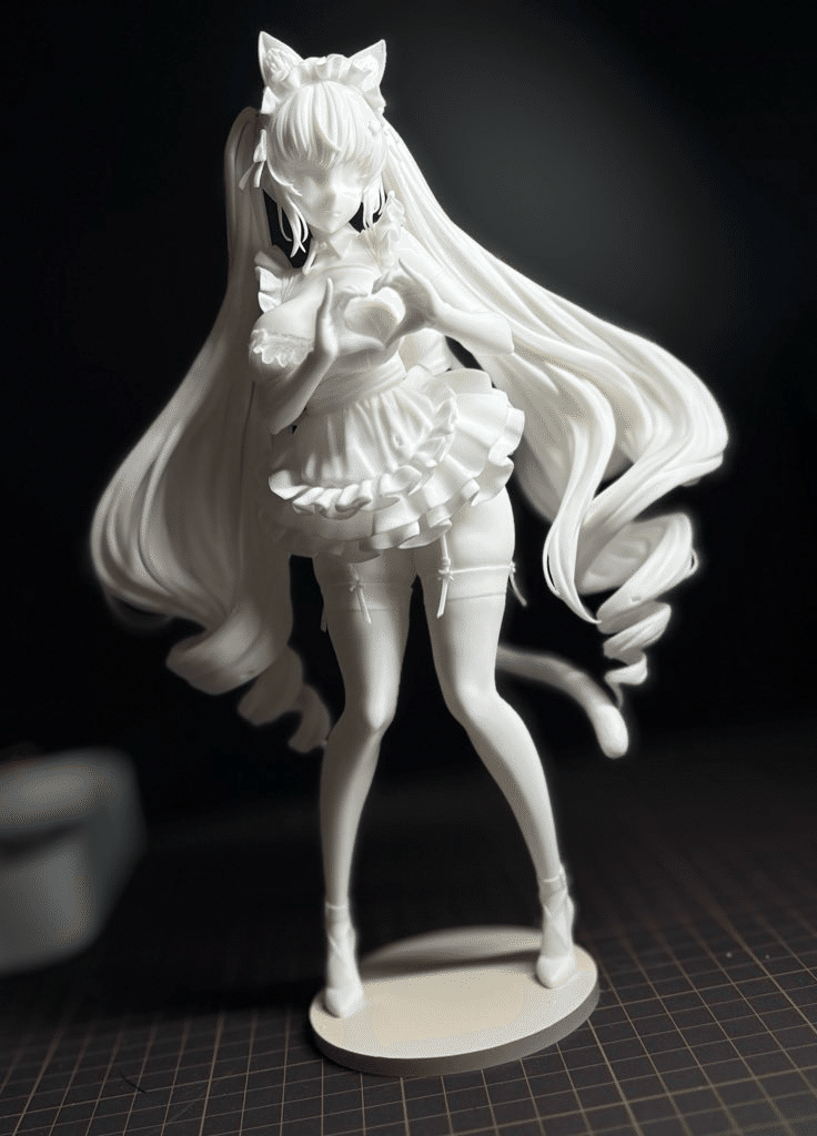 『NIKKE メイドプリバティ』ガレージキット製作・完成！｜jiro model