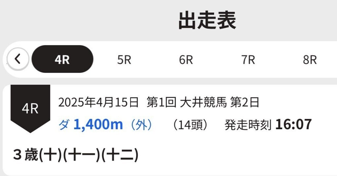 本日は大井4R（16:07発走）から自信の本気勝負含めた3本連続勝負です‼️｜競馬【調教屋】しゅんいち
