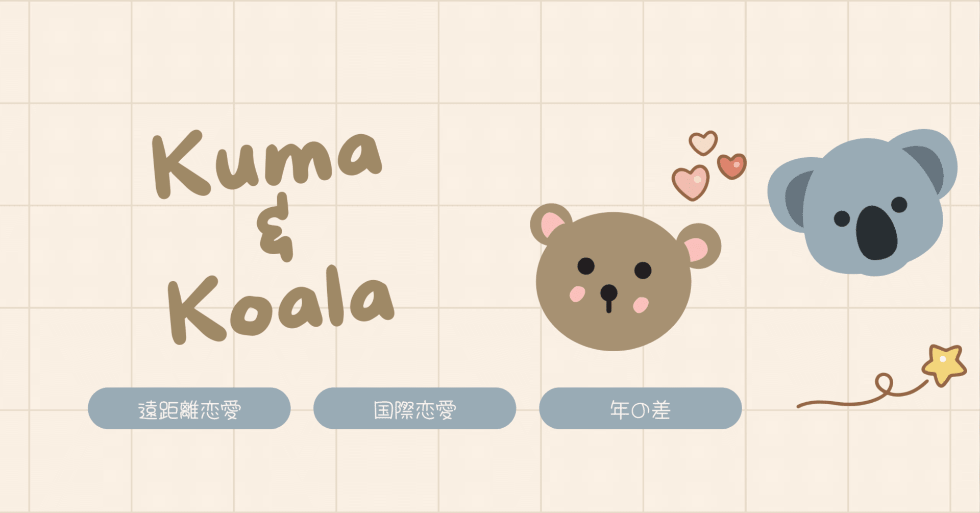 Kuma et Koala｜note