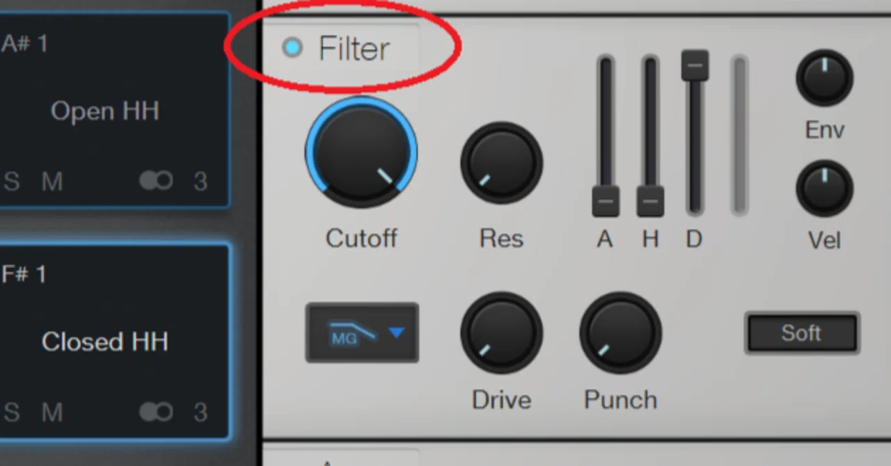 Impact の Filter で音質調整 (フィンローダの素人音楽作成記 380)｜phinloda