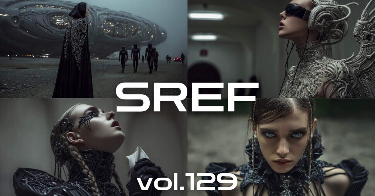 【Midjourney】厳選srefコード #129 | プロンプト&画像付き｜iX | AIクリエイター&AI講師