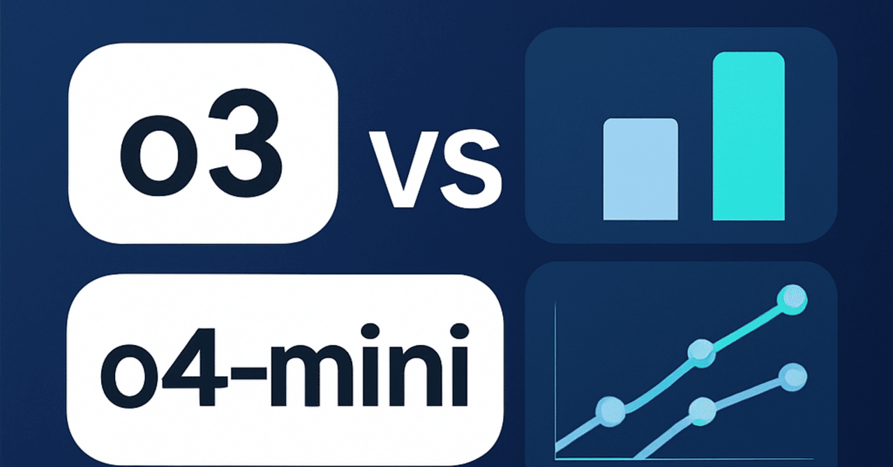 OpenAI新モデル「o3」と「o4-mini」の徹底性能比較分析｜アレコレ通信