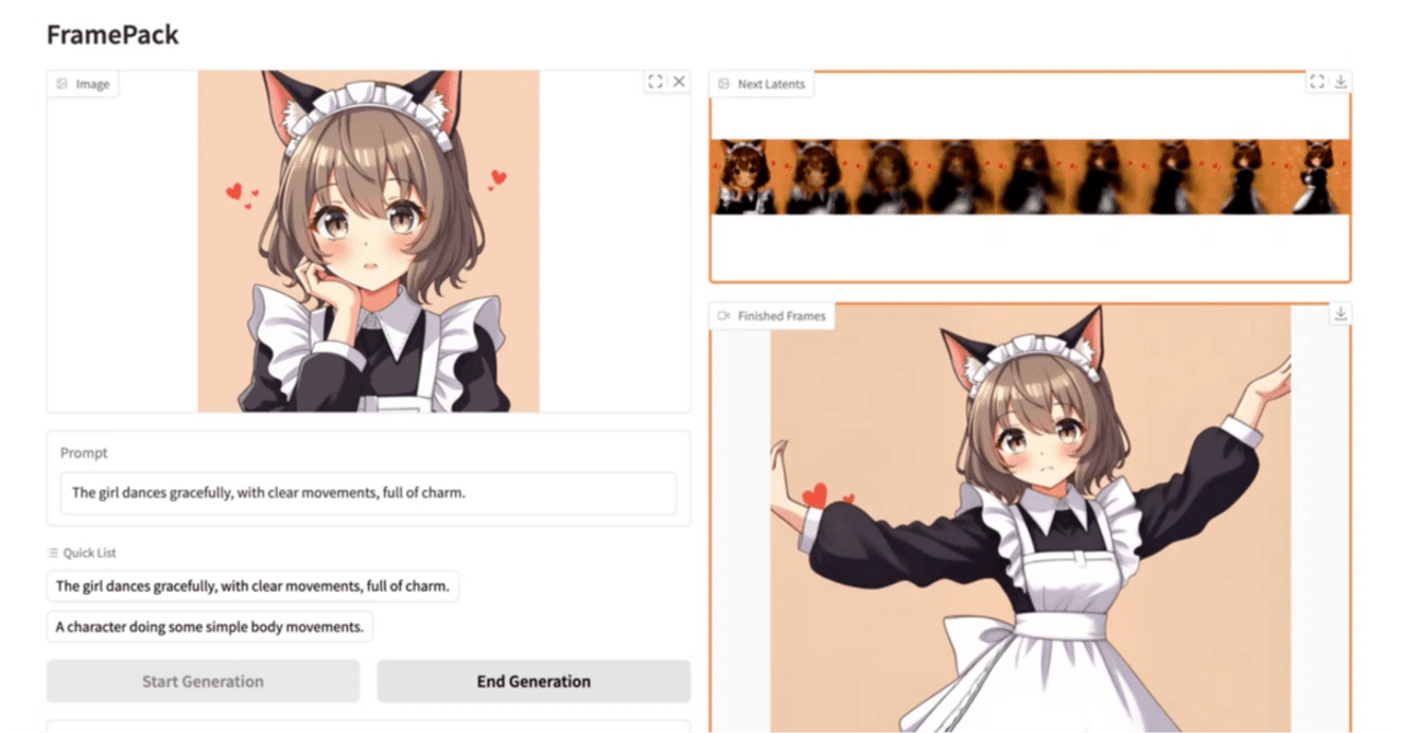 Google Colab で FramePack を試す｜npaka