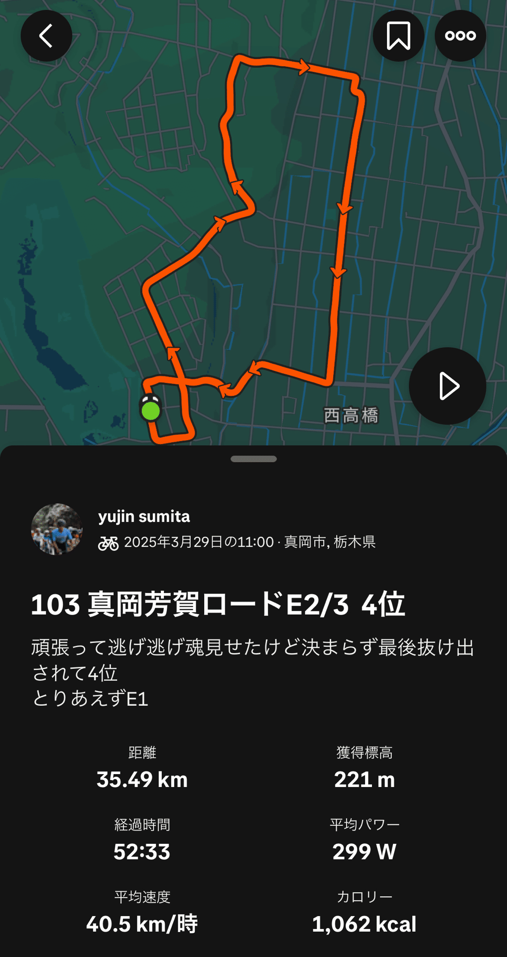 3/29・30 JBCF宇都宮2Days｜住田悠人