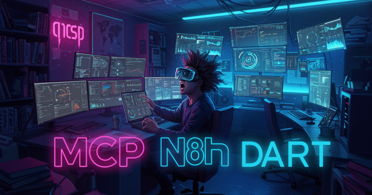 【AI最新動向】MCPが変える未来！n8nとDartの最新事例から見るAI連携の新時代｜JUN SUZUKI