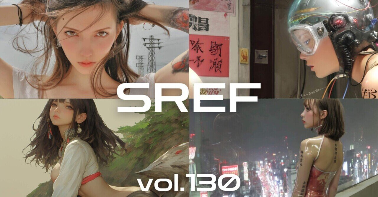 【Midjourney】厳選srefコード #130 | プロンプト&画像付き｜iX | AIクリエイター&AI講師