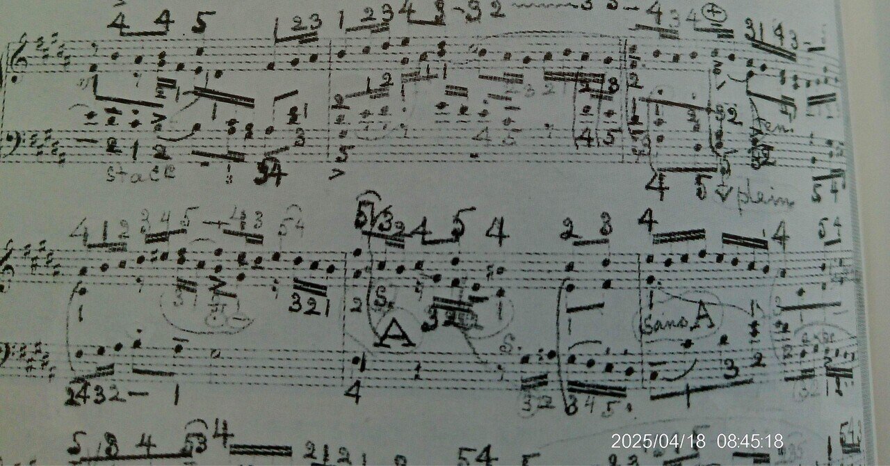 ワンダ・ランドフスカ ー記譜ー｜Michiyo Honma (本間みち代)