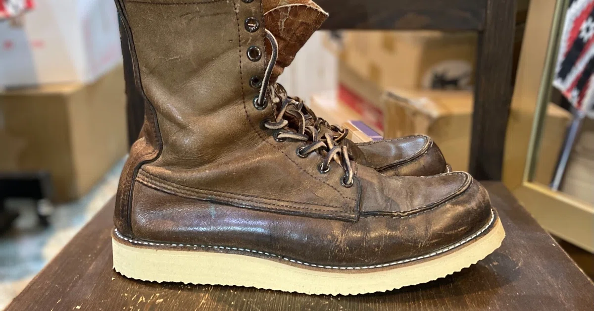 【Resole/ソールカスタム】VTG Red Wing 877/レッドウィング877｜CREA Repair & Handcrafts/roca