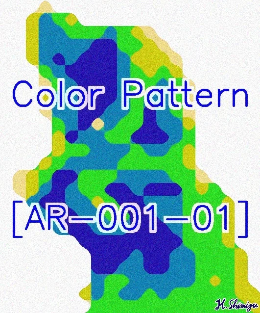 徐々にわかるかな？ Color Pattern 色分解 [AR-001-01]｜DongriDonD