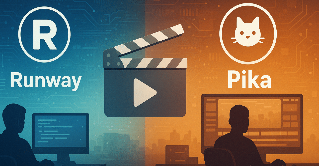 生成AIが動画制作に本格進出──RunwayとPikaの最新技術比較｜fastso@外資ITエンジニア×SF作家×AI探究者