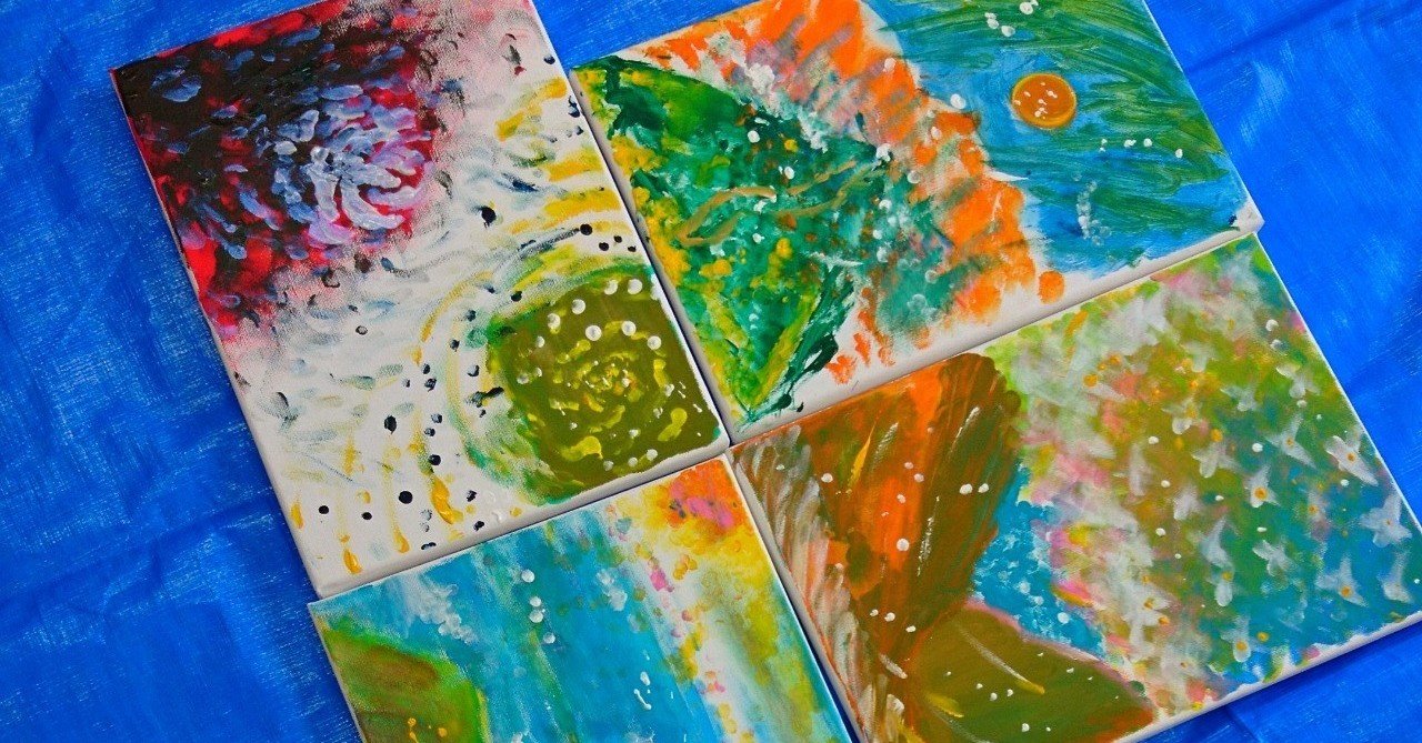 子供たちと絵を描いたその後のお話し｜Mariko_takeo｜note