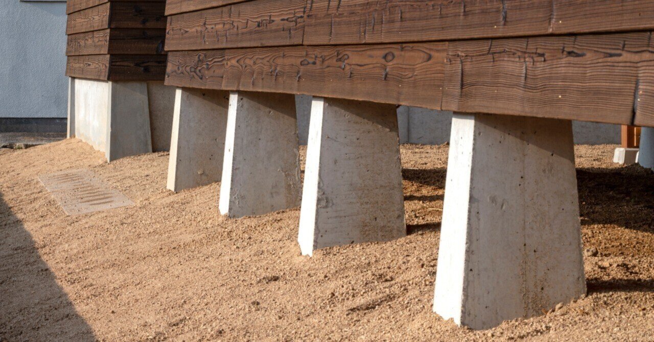 地を継ぐ離れ 21基礎について｜fudo_tsuyoshi