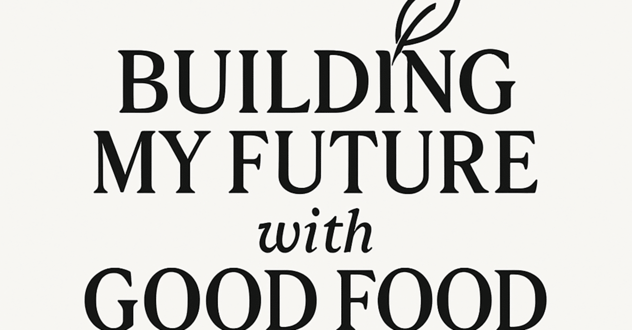 「いい食べ物で未来をつくる」“間食のマイルール“｜Yushi