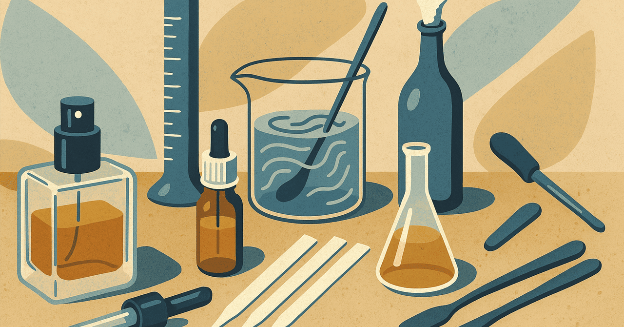 #001初心者のための香水づくり：希釈とブレンドの基本ステップ｜yusuke masaki