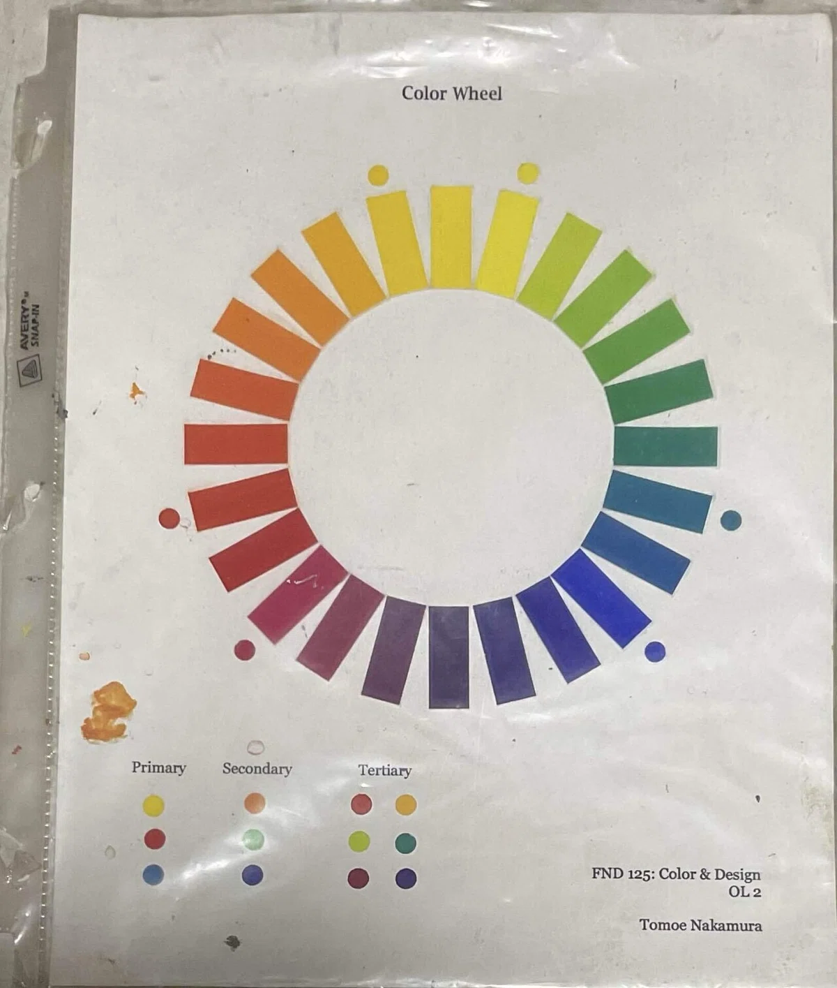 色の足し算 Color wheel ｜Tomoe N / アーチスト