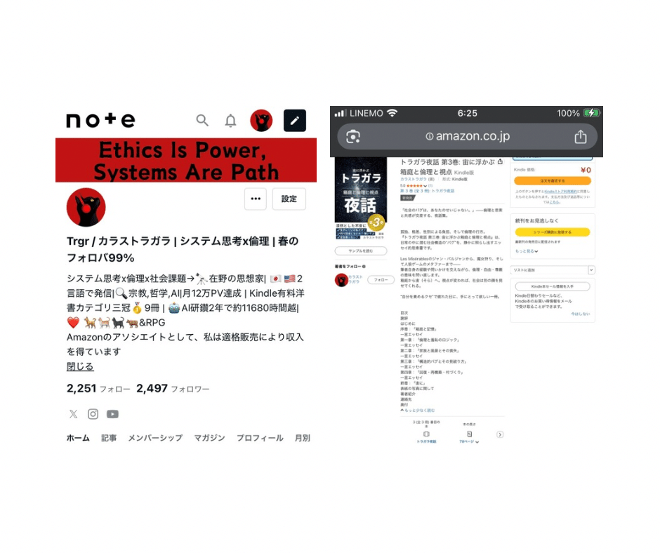 答えではなくて、苦しみの言語化の支援を願い、様々なトーンと視点の言葉を置きました。2497フォロワー感謝 なお、無料Kindle女性学2位の私の主著は699円が0円は2025/04/20の16 ...