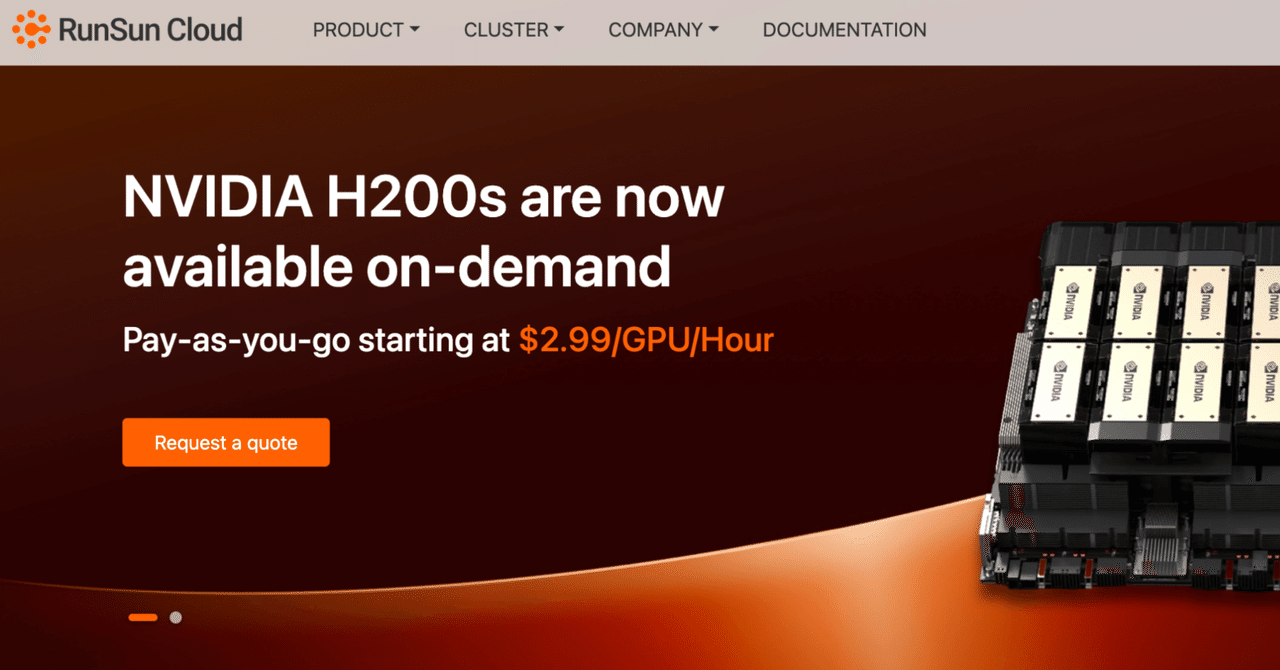 RunSun Cloudは、クラウドコンピューティングサービスのリーディングプロバイダー 🇸🇬｜武富正人：東京⇄シリコンバレーを結ぶAIと ...