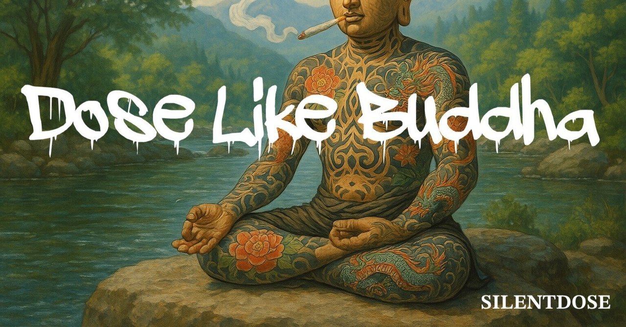 悟りは吸うものだ。—【Fragment.001】Dose Like Buddha｜SILENTDOSE