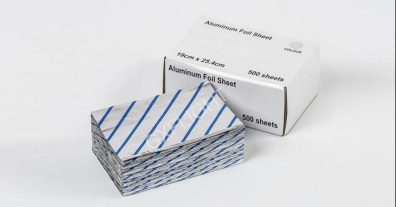 Inflight Pre Cut Colored Aluminium Foil Sheet for Sealing Food｜gxflight