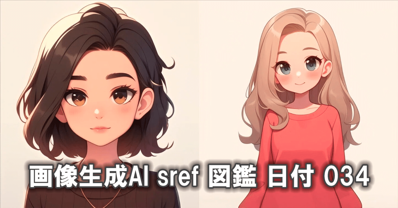 画像生成AI sref 図鑑 日付 034 2025年04/21～04/30【無料有】｜ぐふとくく