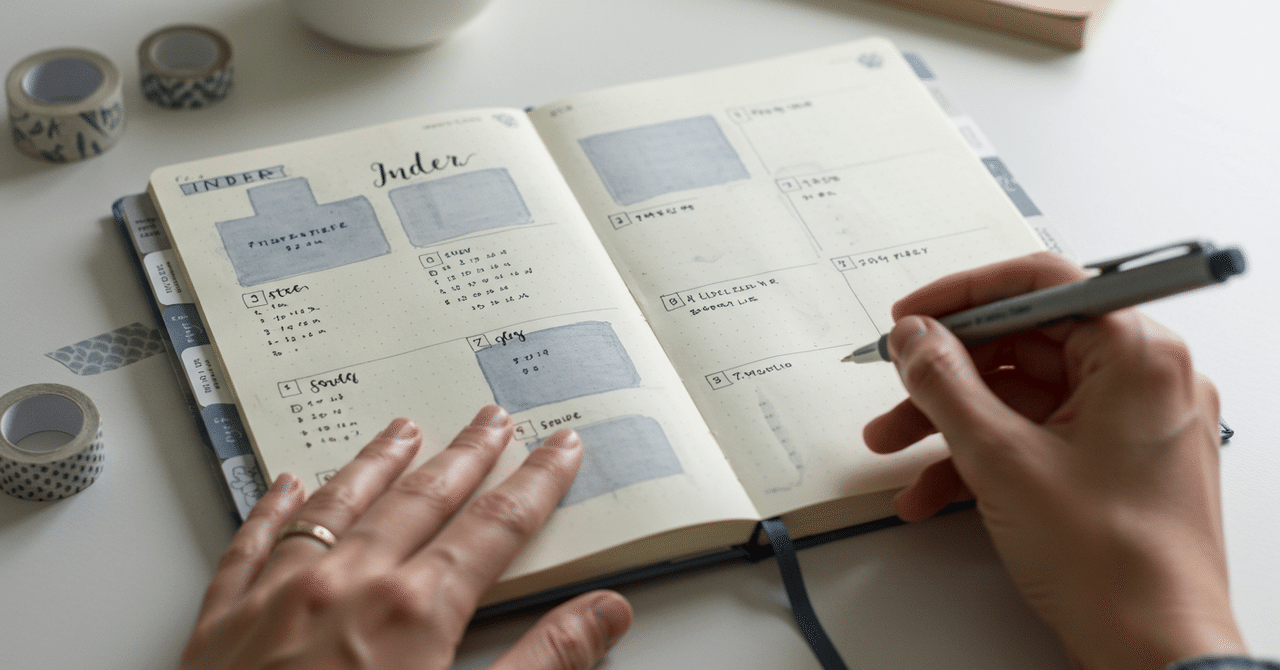 バレットジャーナルのインデックス作り方｜迷子にならない3つのコツと実例8選｜Bujo部