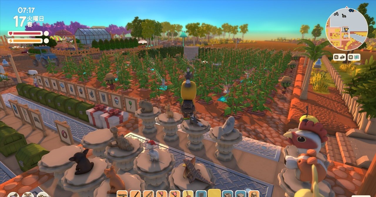 DINKUM 農園レイアウト｜Nyle