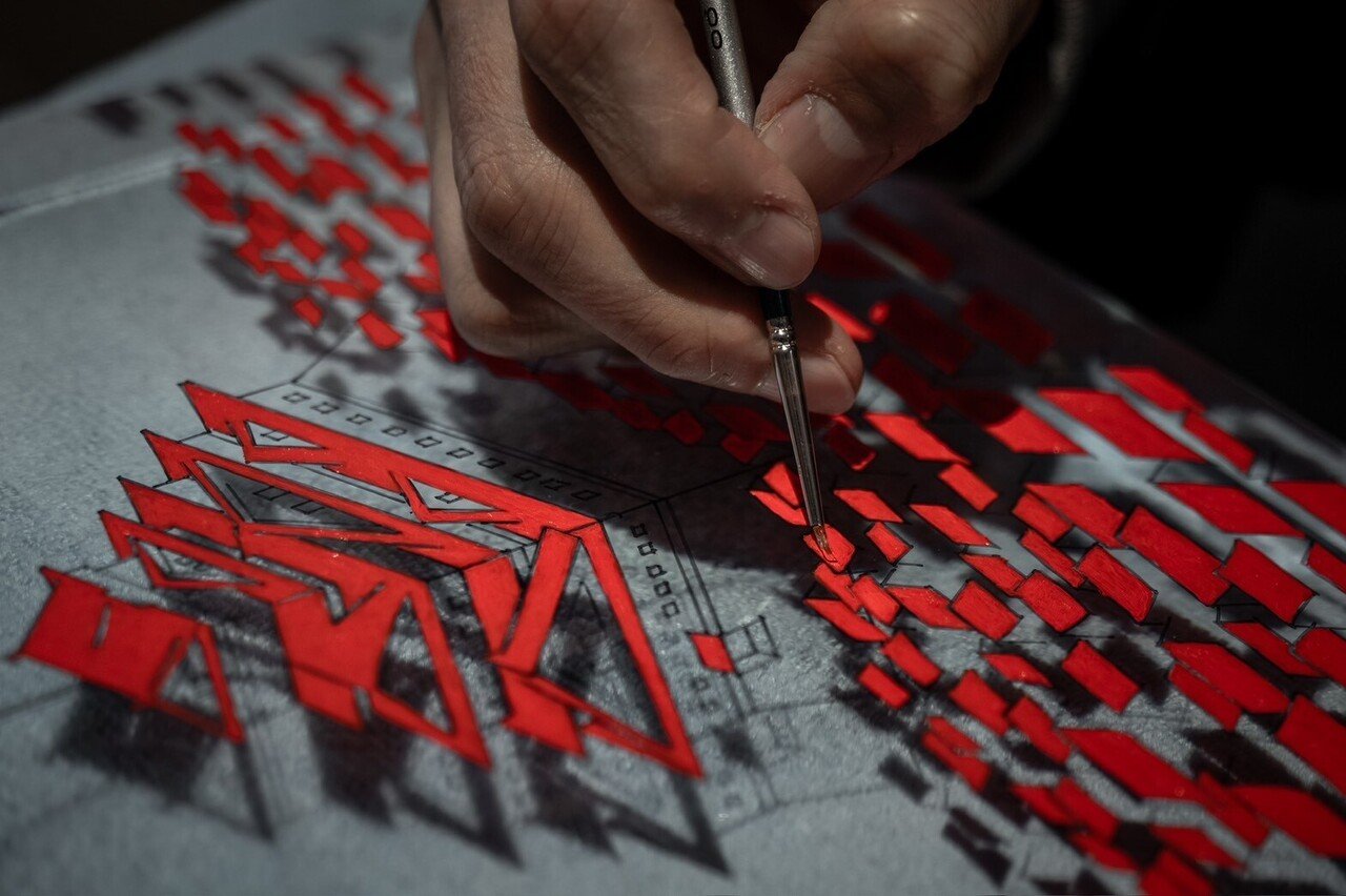 アクリルブロックアート｜SHINYA AYAMA