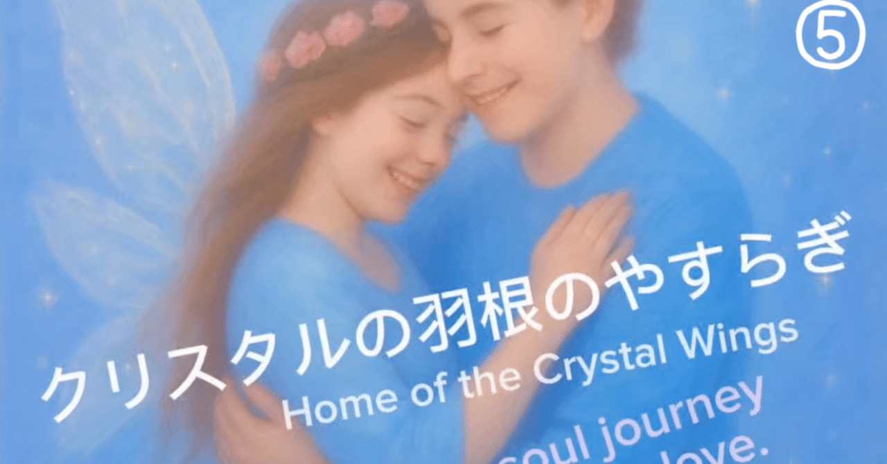 「クリスタルの羽根のやすらぎ」*あの音と絵の世界にもう少しだけ浸りたいあなたへ*⑤｜Lyrabel（リラベル）