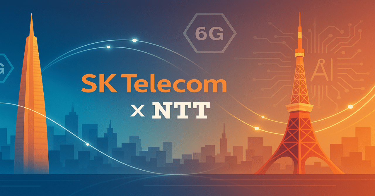 SKテレコムとNTTグループの戦略的協業：6G時代を見据えた次世代ネットワーク連携の最前線｜TechBits