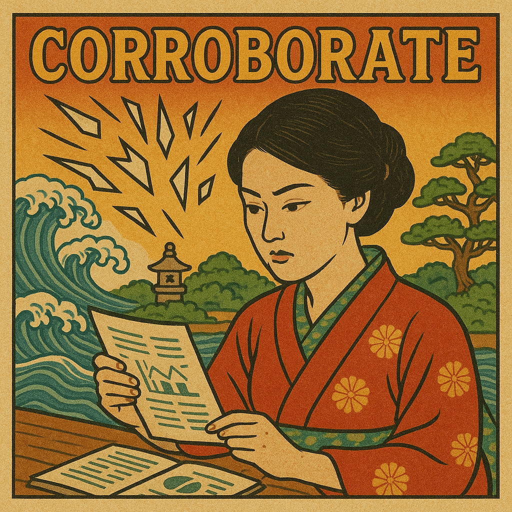 Corroborateって知ってる？証拠固めの英語表現｜TOKYO TALK / 東京トーク