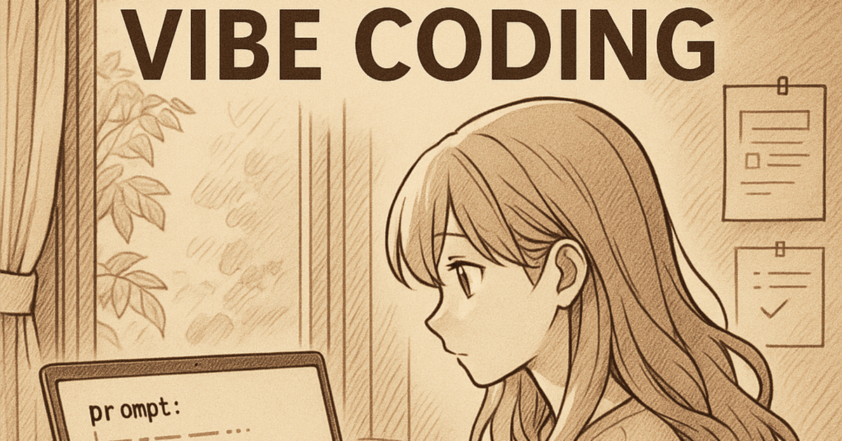 生成AIがプログラミングを行うバイブコーディング（Vibe Coding）とはどのようなものか？｜ほげ隊長（飯塚康至）