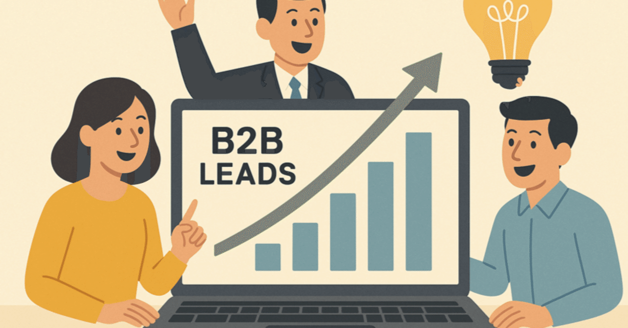 広告なしでBtoBリード獲得は可能か？指名検索を増やす｜AI太郎WEB次郎