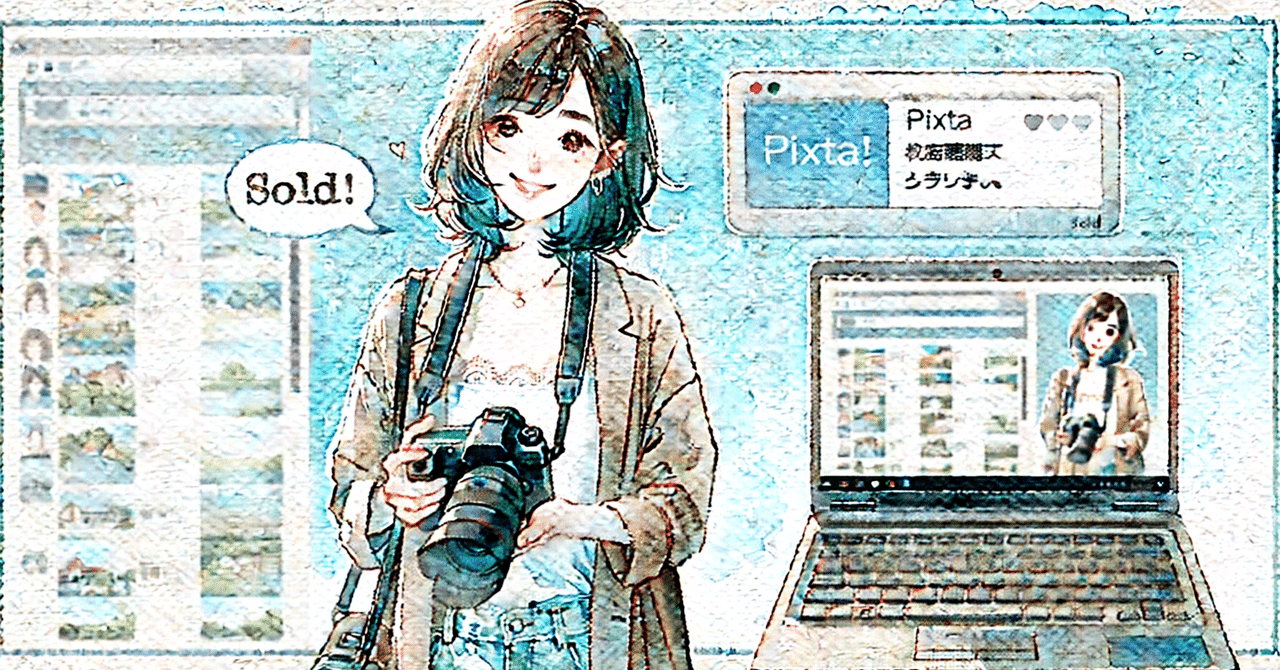 ストックフォト ~私も始めました！PIXTAで写真販売、あなたの一枚が誰かの宝物に~｜ザン
