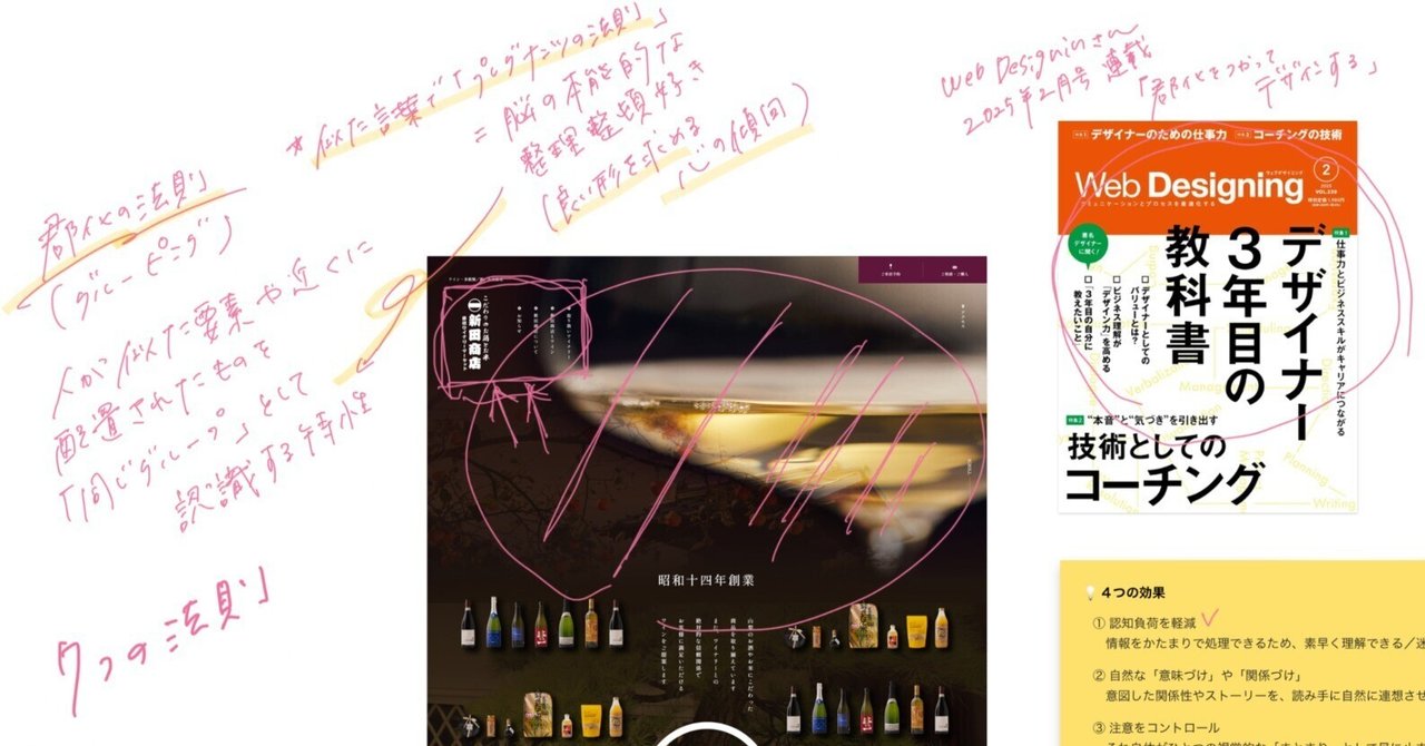 群化をつかってデザインする（メンバー限定動画あり）｜𝖢𝗁𝗂𝗍𝗈𝗌𝖾 𝖪𝖺𝗍𝗈｜𝖡𝖨𝖲𝖢𝖮𝖬, 𝗂𝗇𝖼.