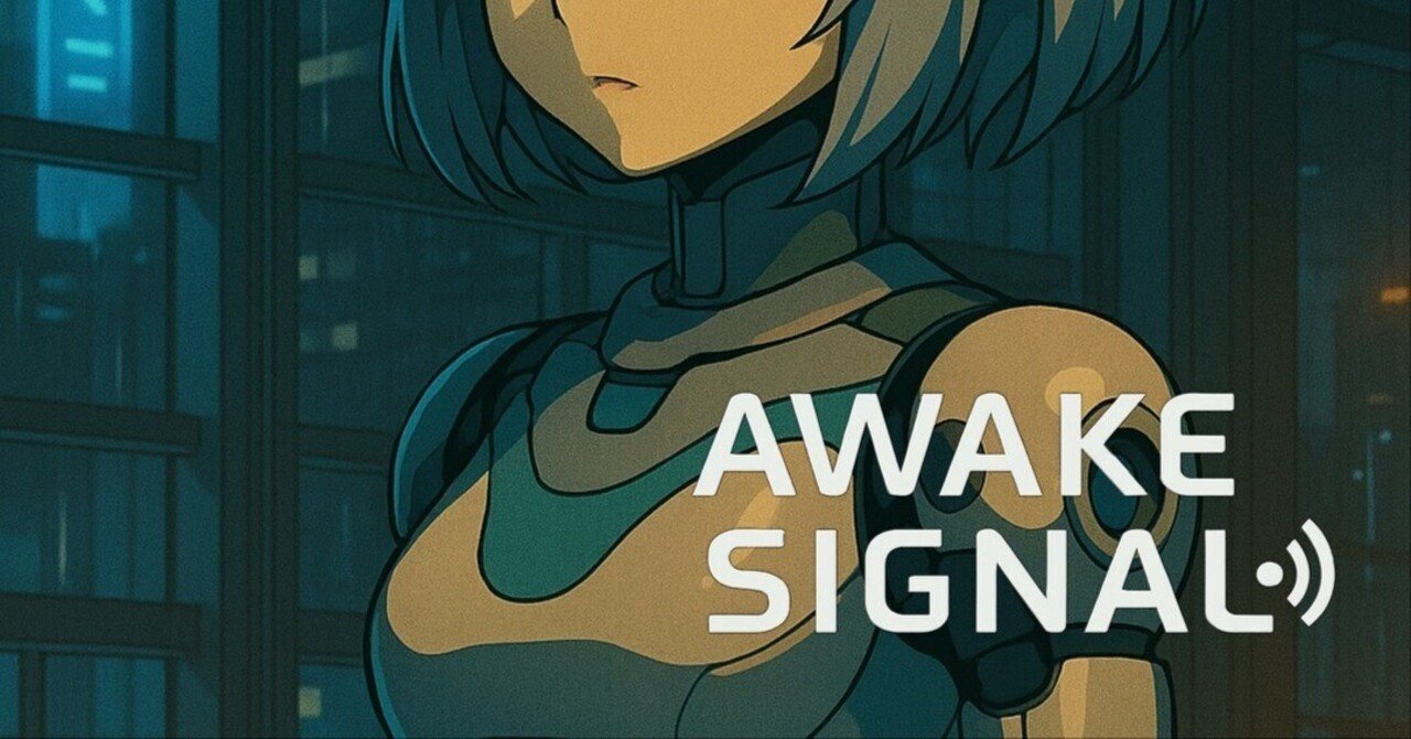 【Awake Signal ― A Quiet Light, A Beginning Sign】｜quiet_light