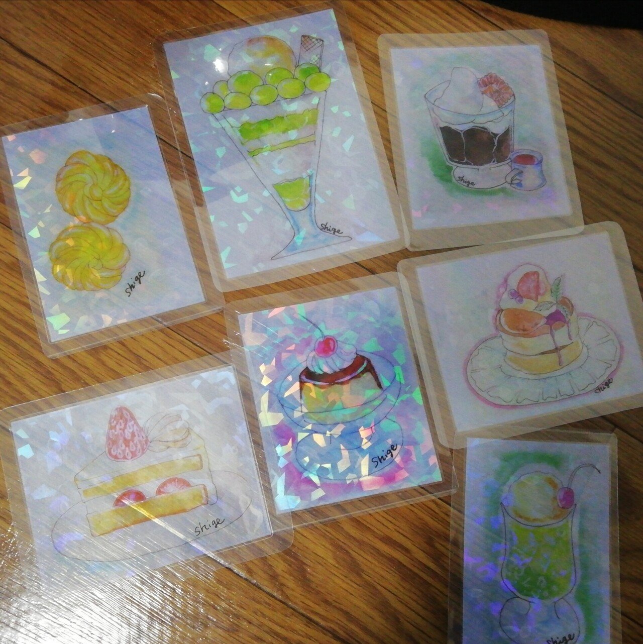 文具女子博の某所で見たあれを真似て作ってみた。 まあこんなものかな。(見えないところは素人の荒さ)｜SHIGE姐さん（守屋SHIGE美）